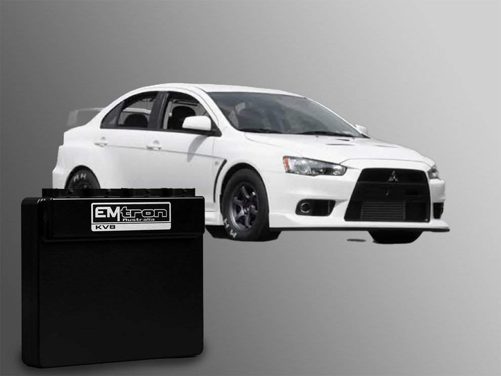 Emtron Mitsubishi Evo X Application Build – Mectric Motorsport Electronics